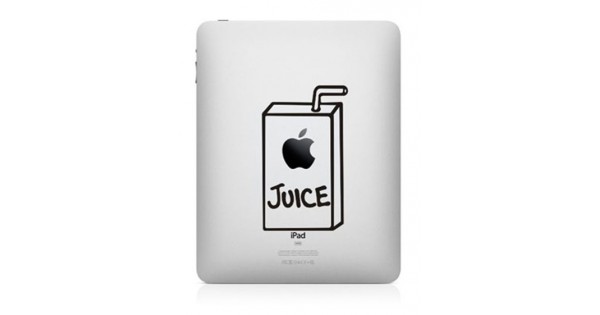 Apple Juice iPad Aufkleber | MacSkins MacBook Aufkleber